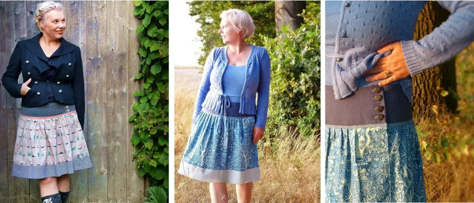 Schnittmuster Trachtenrock Lisbetta ️ Freuleins