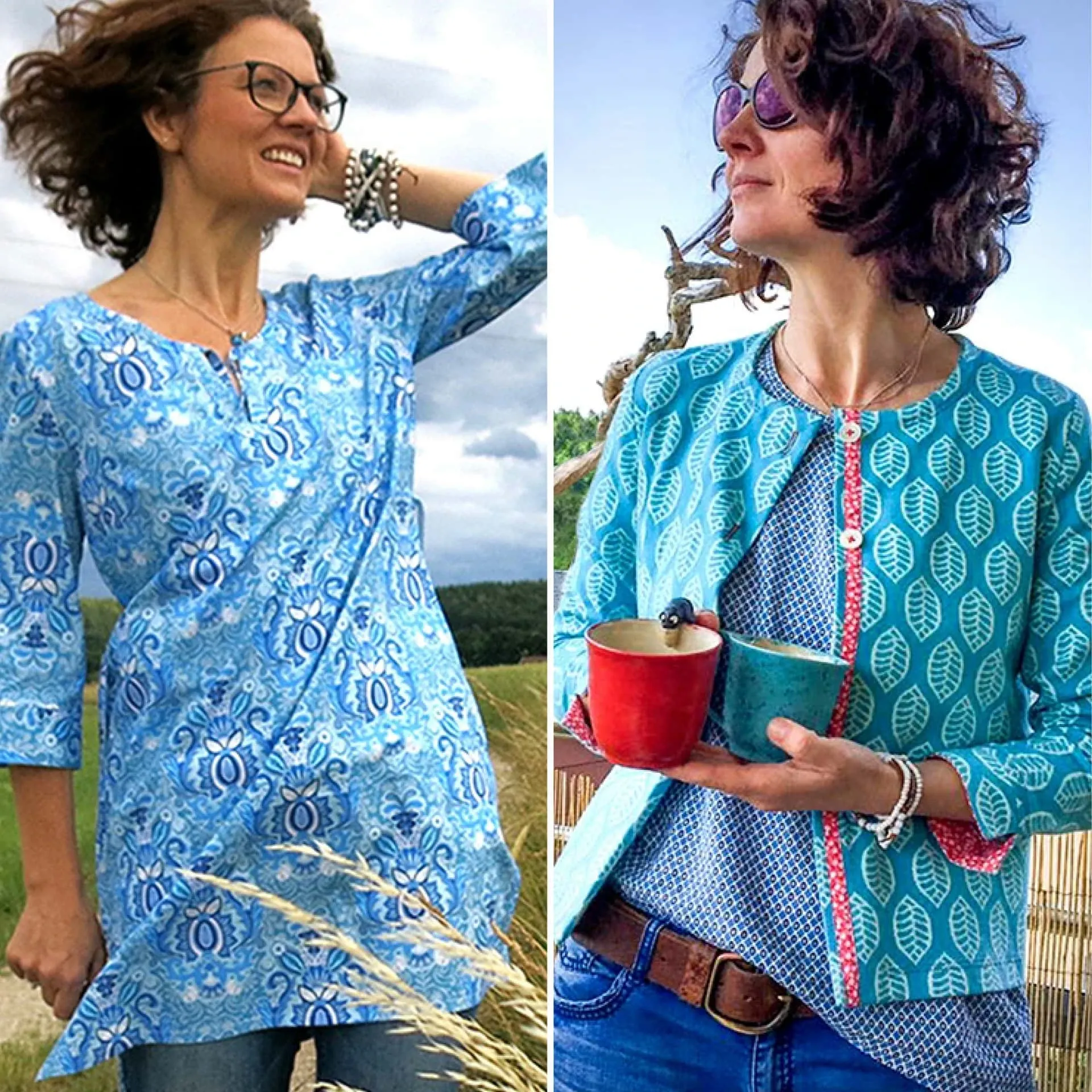 ️ Tunika Carla Papierschnittmuster ️ 2023